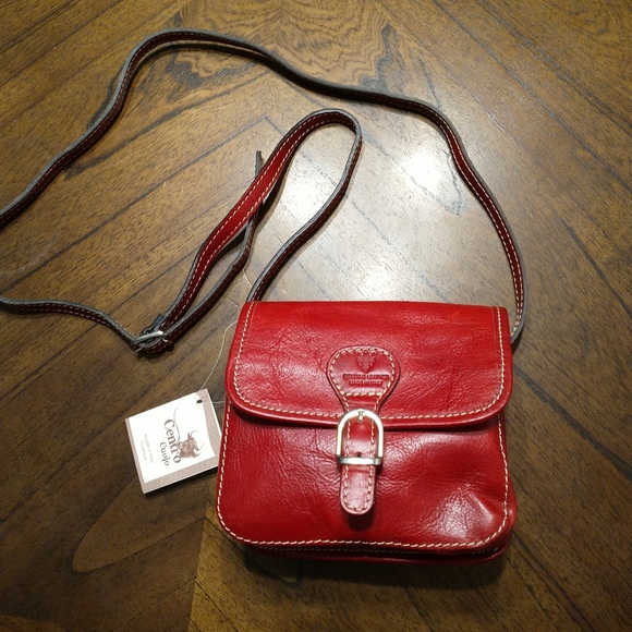 Centro Cuoio | Bags | Italian Leather Centro Cuoio Crossbody Bag ...